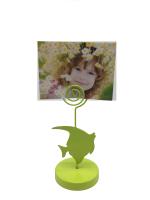China Wedding Decor Table Number Memo Clips Photo Holders Green / Purple / Black Color for sale