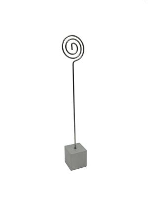 China Lovely Metal Blank Picture Holder Clip Stand , Cute Metal Clip Photo Holder for sale