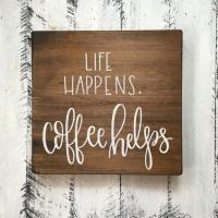 China Exquisite Wooden Plaque Signs , 40 X 40 Cm Wooden Wall Decor With Sayings for sale