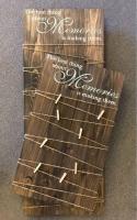 China Shabby Chic Wooden Hanging Plaques , Home Decor Wooden Signs Sayings 30 X 60 Cm for sale