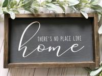 China Vintage And Simple Style,Smooth Edge Handmade Hanging Wooden Plaque Signs 40 X 20 Cm Size For Coffee Shops for sale