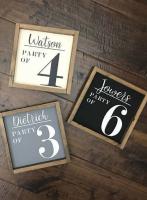 China Exquisite Wooden Plank Plaque , Square Wooden Signs With Love Sayings for sale