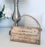 China Blackboard Wooden Plank Plaque , Wall Hanging Painted Wooden House Signs for sale