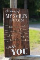 China Custom Vintage Wooden Plank Plaque Signs 40 X 60 Cm ODM / OEM Service for sale