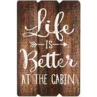 China Hotel / Wedding Vintage Style Decorative Signs And Plaques ODM / OEM Service for sale