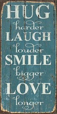 China Decorative Vintage Wall Sign Sayings , Wood House Signs And Plaques ODM / OEM for sale