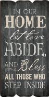 China Decorative Vintage Wall Sign Sayings , Wood House Signs And Plaques ODM / OEM for sale