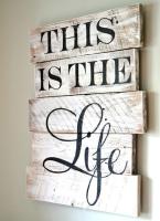 China Eco Friendly Wall Sign Sayings Dust Proof Customized Size ISO Certification for sale