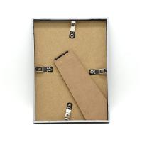 China Simple Style Silver Photo Frames MFS-AL0007 , Decorative Metal Picture Frames for sale