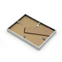 China Simple Style Silver Photo Frames MFS-AL0007 , Decorative Metal Picture Frames for sale