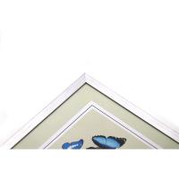 China Simple Style Silver Photo Frames MFS-AL0007 , Decorative Metal Picture Frames for sale