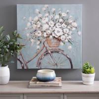 China Home Decoration 6 Panel Canvas Prints Wall Art City Pattern ODM / OEM for sale