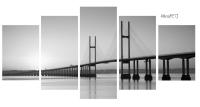 China Anti Dust Canvas Prints Wall Art Bridge Pattern CV0004 ISO Approved for sale