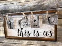 China Portable Decorative Wooden Picture Frames , Vintage Style Picture Frames for sale