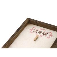 China Custom Color Decorative Wooden Picture Frame Clips 20.5 X 48.5 X 2.5 CM for sale