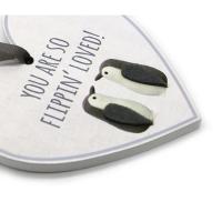China White Love Shape Wooden Wall Plaques , Small Wooden Plaques With Sayings for sale