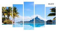 China Ocean Seascape Canvas Prints Wall Art 20x55cm / 20x45cm / 40x35cm Size for sale