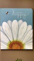 China Eco Friendly Flower Wall Art Canvas 40x40 Cm , Personalized Canvas Wall Art for sale