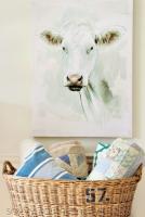 China Home Decor Cattle Pattern Bedroom Wall Art Canvas 30x40 Cm ISO Approved for sale