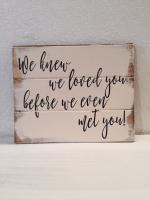 China ISO Approved Home Plaques Sayings , Decorative Wood Signs With Sayings for sale