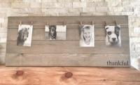 China Shabby Chic Wooden Hanging Plaques , Home Decor Wooden Signs Sayings 30 X 60 Cm for sale