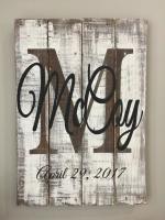 China Home Decorative Wooden Wall Plaques , Wall Sign Sayings 30 X 40 Cm Size for sale