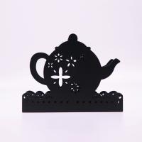 China Home Decoration Metal Napkin Holder Teapot Design Tissue Holder Eco - Friendly for sale