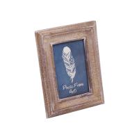 China Customized Family Picture Frames Rustic Shabby Chic Wooden Photo Frames for sale