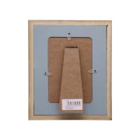 China Simple Rectangular Desktop Photo Frame With Glass Front 4x6 Inches As Gift for sale