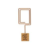 China Creative Memo Clips Photo Holders Note Paper Clip Holder For Coffee Shops for sale