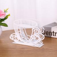 China Coffee Cup Shape Metal Napkin Holder Modern Decorative Storage Rust Resistant for sale