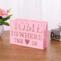 China Dinner Restaurant Metal Tissue Holder Eco - Friendly for sale