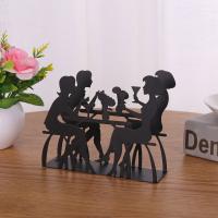 China Modern Decorative Metal Iron Tissue Holder For Office for sale