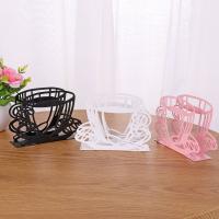 China Home Decoration Metal Napkin Holder Teapot Design Tissue Holder Eco - Friendly for sale