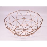 China Furnishing ODM Metal Wire Fruit Basket 1pc/Opp Bag for sale