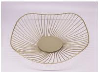 China Eco Friendly Office Bsci Certification Fruit Metal Basket for sale