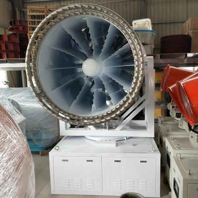 China Eco Friendly Fog Cannon Dust Suppression System With 80M Max Throw Capacity for sale