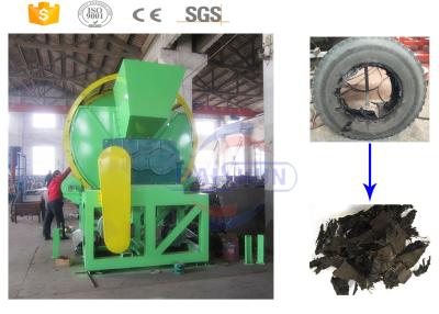 China Mluti Color Scrap Rubber Tires Recycling Machine With 1500-2000kg/H Capacity for sale