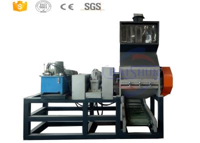 China Automated Rubber Tire Shredding Machine , Tyre Double Shaft Shredder Machine for sale