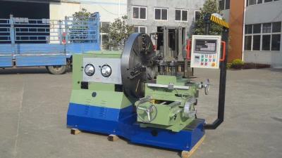 China Floor Type Facing CNC Lathe Machine, Discs Metal Cutting Lathe Machine for sale