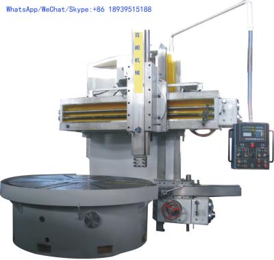 China Low Cost Heavy Duty Vertical Turning Lathe Machine CNC Metal Spinning Single Column for sale