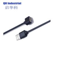 China 4 Pin Magnetic Pogo Pin Charger Cable 2.5mm 2.8mm 4mm 7.62mm 1A 3A 12V for sale