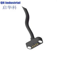 China Custom 4Pin Magnetic Pogo Pin Connector DC Power Charger 12V 3A for Laptop USB Cable for sale