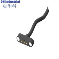 China Custom 4Pin Magnetic Pogo Pin Connector DC Power Charger 12V 3A for Laptop USB Cable for sale