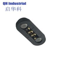 China 3 Pin Magnetic Pogo Pin Connector 2.54mm Pitch N52 Strong Force for Electronic Products for sale