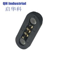 China 3 Pin Magnetic Pogo Pin Connector 2.54mm Pitch N52 Strong Force for Electronic Products for sale