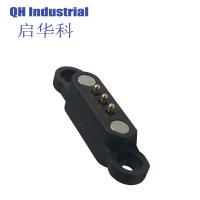 China Waterproof Magnetic Pogo Pin Connector 2.54mm Pitch 2-6 Pins Smartphone Charging for sale