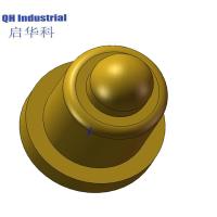 China Custom SMT Brass Spring Loaded Pogo Pin 0.5mm 0.8mm 1mm High Quality for Electronic Devices for sale