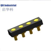 China Spring Loaded Pogo Pin Connector High Current 10A SMT Gold Plated Custom OEM ODM for sale