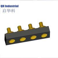 China Spring Loaded Pogo Pin Connector High Current 10A SMT Gold Plated Custom OEM ODM for sale